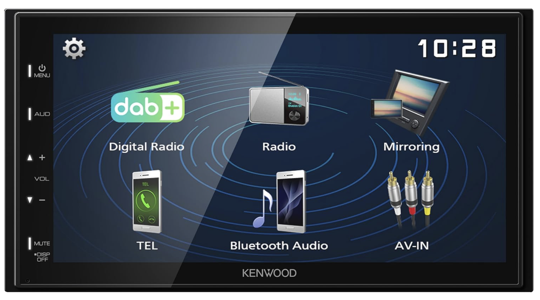 CarPlay pour Renault Trafic, Master, Captur| Autoradio JVC GPS DAB+ 2DIN