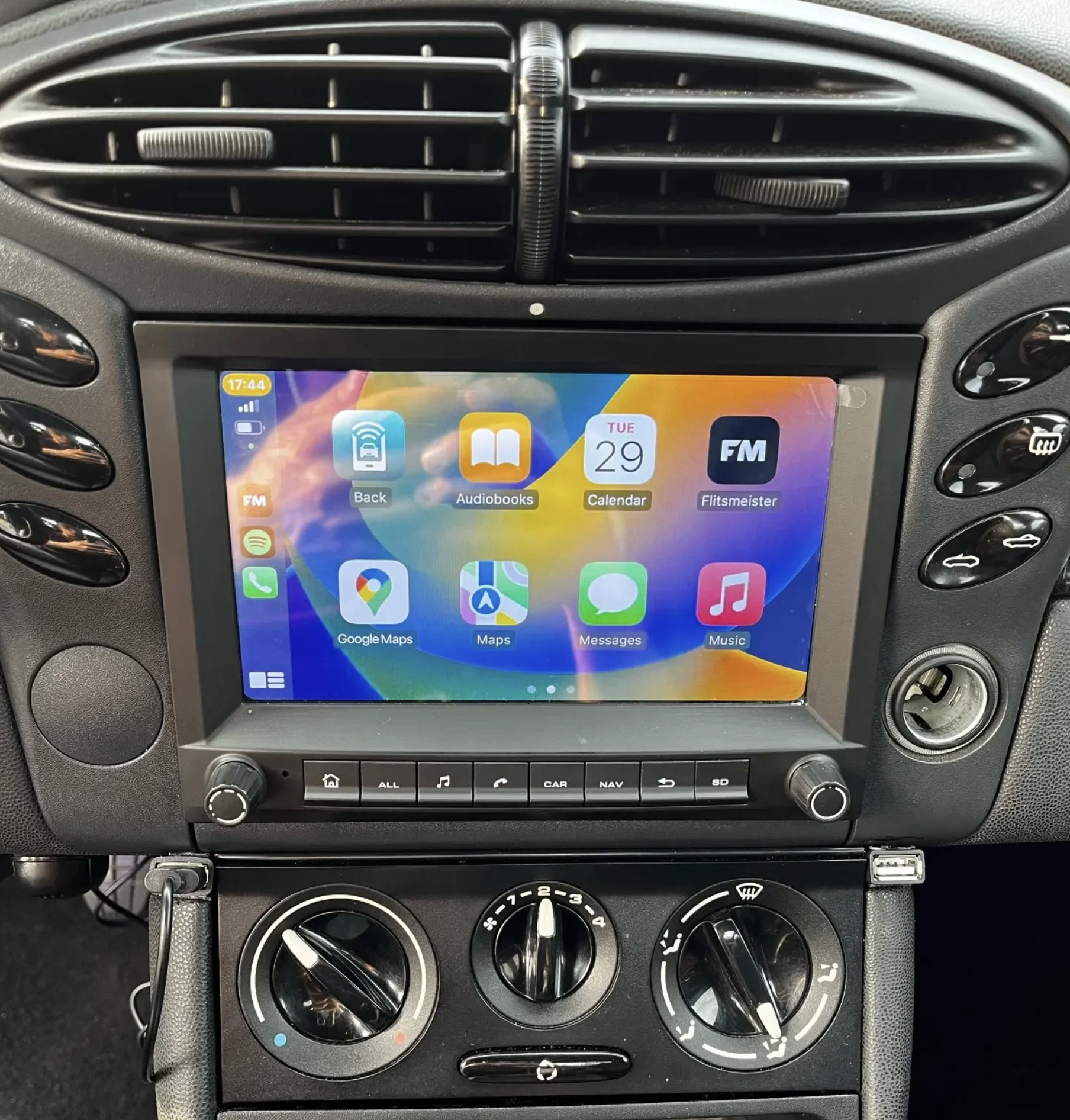 Autoradio CarPlay Porsche | GPS Android Auto sans fil intégré