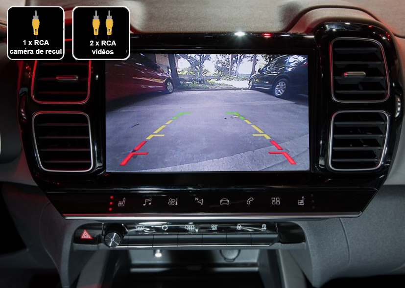 Citroën C5 Aircross : Caméra sur Écran Usine | Pro