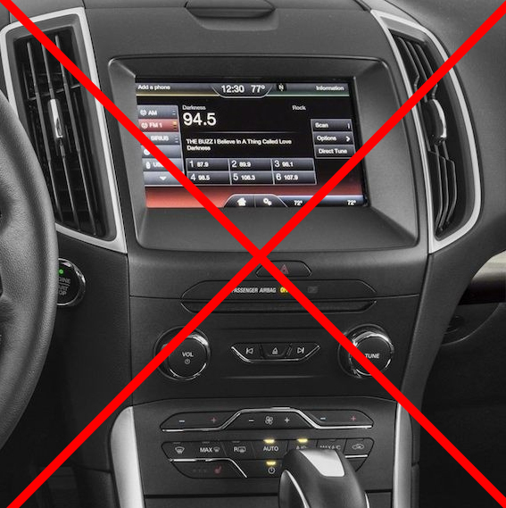 Ford Edge : Autoradio Android 14 CarPlay GPS Sans Fil