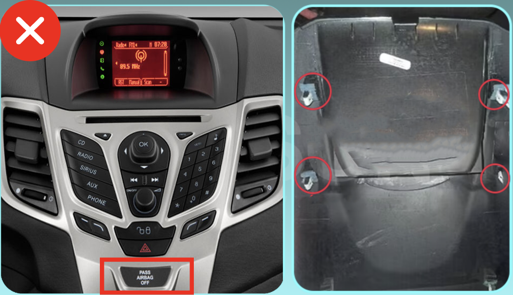 Ford Fiesta : Android 14 Autoradio CarPlay GPS WiFi