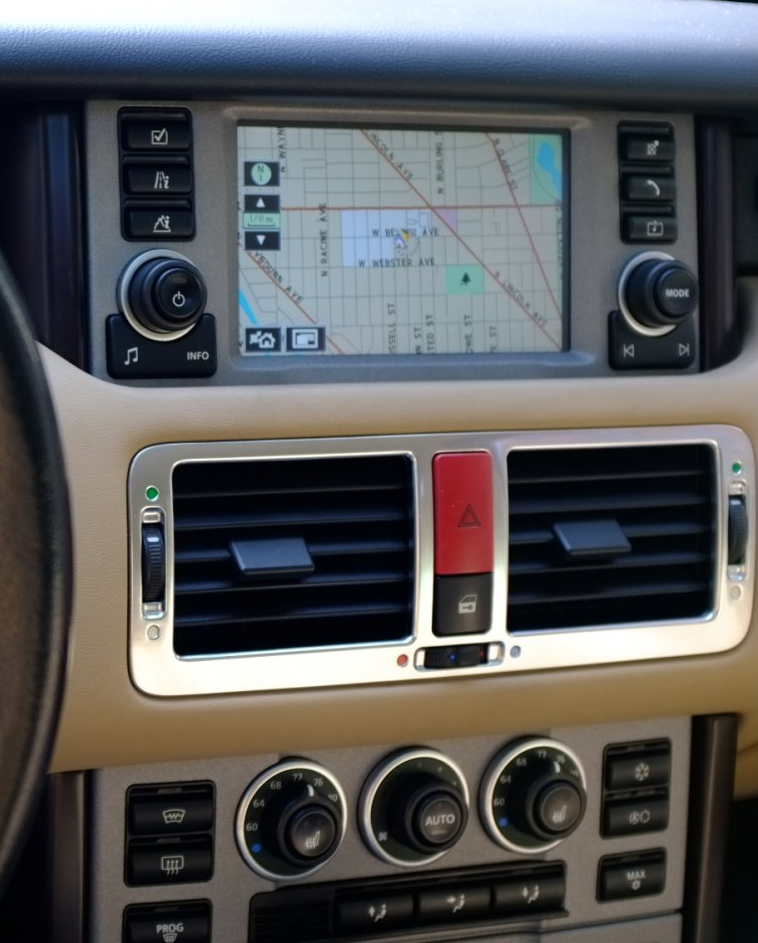 Autoradio CarPlay Range Rover L322 | Android Auto | GPS tactile