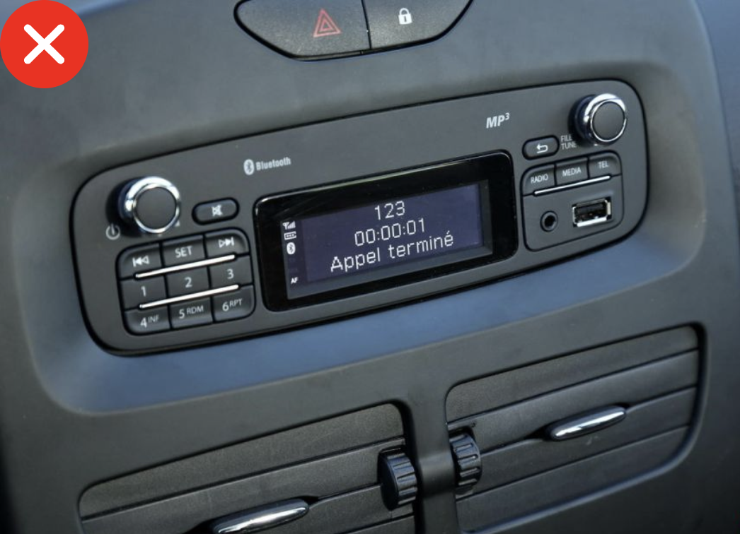 Renault Zoe : Écran QLED Android Autoradio CarPlay GPS WiFi