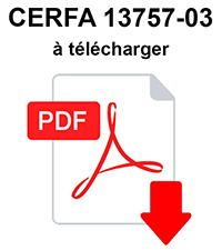 Cerfa 13757